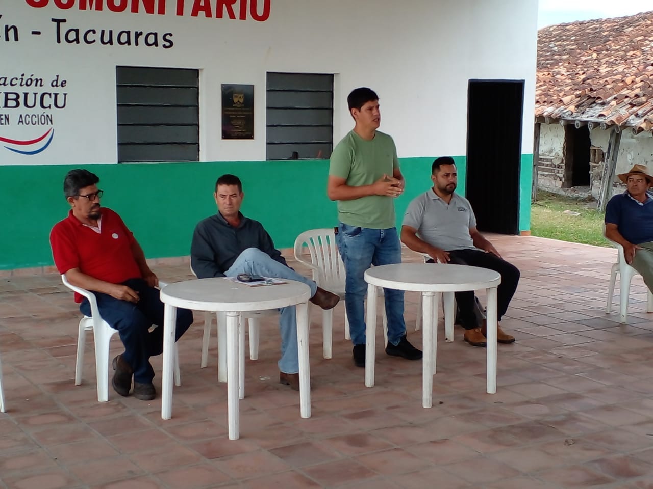 Reunión realizada en Belén con los miembros del Consejo Comunitario y ...